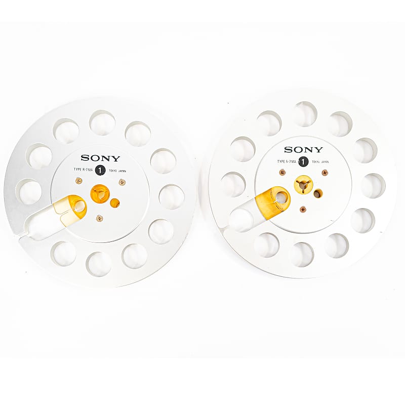 Sony Type R 7 MA Metal Reel to Reel - 7" Empty Pair | Reverb Australia