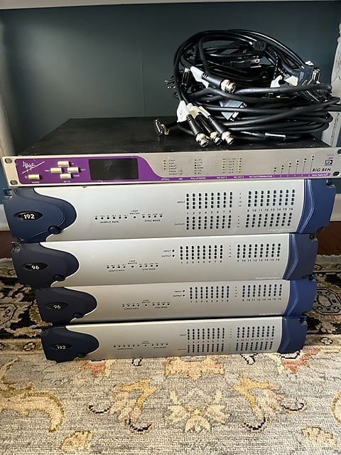 Vrenna Selling Avid Complete Interface Rack with Master Clock | Reverb