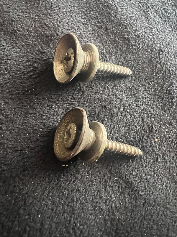 1958 Fender strap buttons for Telecaster, Stratocaster, | Reverb