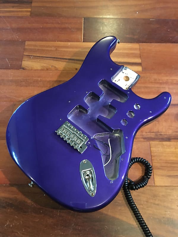 Fender Midnight Blue Purple Standard Strat Stratocaster Alder | Reverb