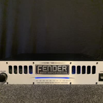 Fender MB-1200 Bass Power Amplifier (1200 Watts) | Reverb