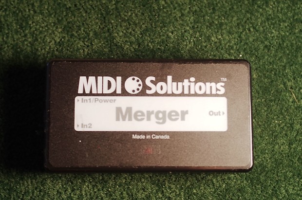 Midi Solutions Merger box, controller, synthesizer, signal, | Reverb