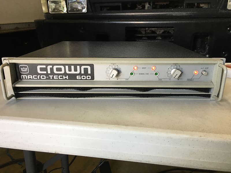 Crown Macro-Tech 600 | Reverb