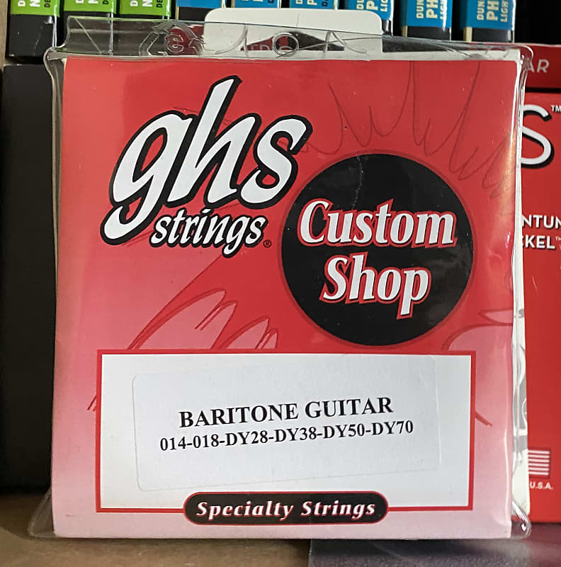 GHS Custom Shop Baritone Strings (14-70) Super Heavy | Reverb