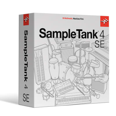 IK Multimedia Sampletank 4 SE Sample Based Workstation With | Reverb