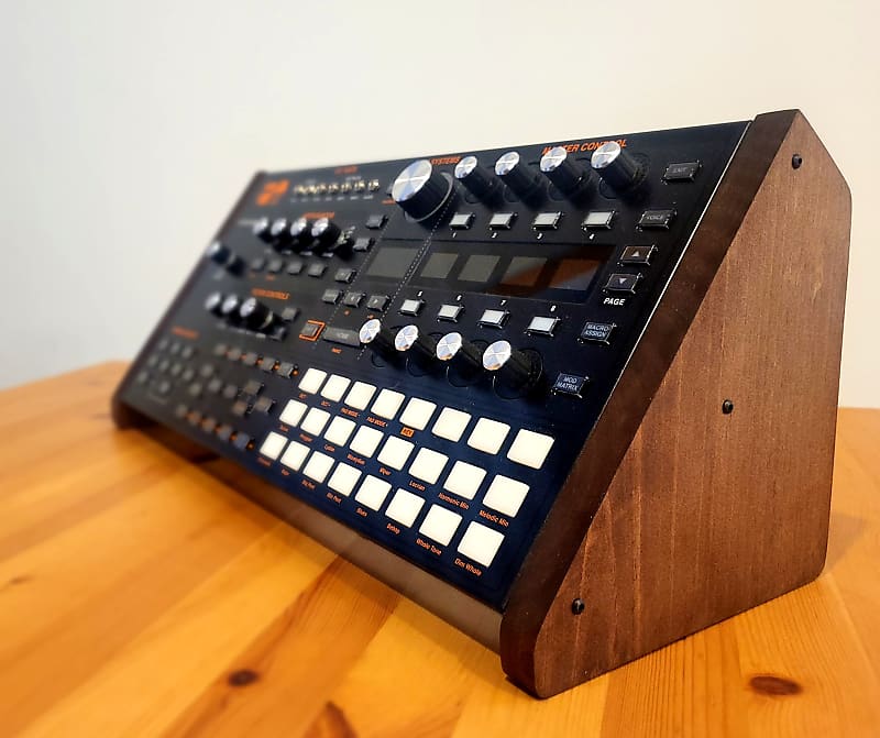 Custom Handmade Hardwood Side Panels for ASM Hydrasynth | Reverb