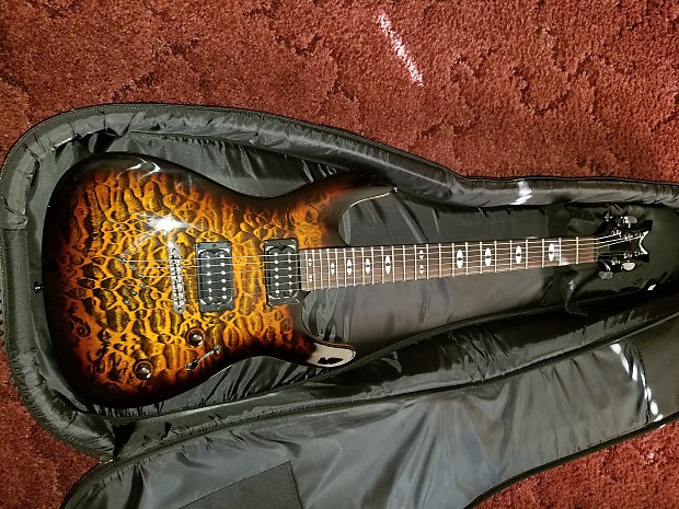 Dean Vendetta 4.0 Tiger Eye w/Gig Bag | Reverb
