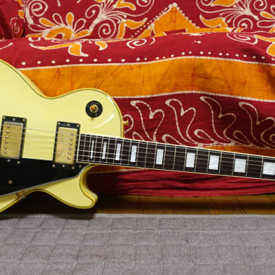 【Final Price】 80s Burny RLC-60 White LP Custom Made in Japan | Reverb