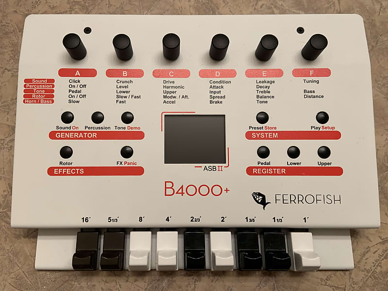 Ferrofish B4000+ White | Reverb