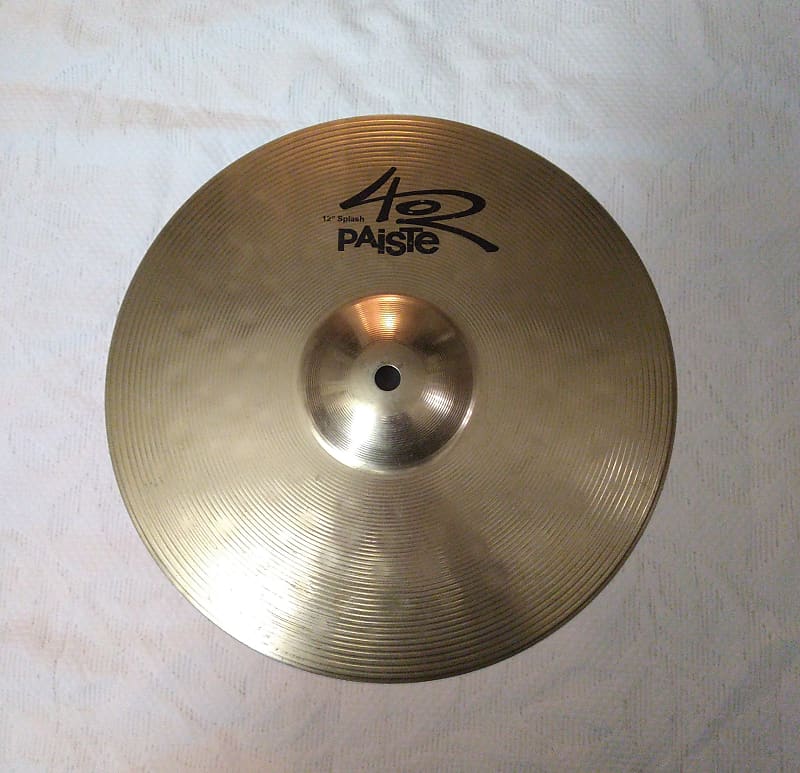 Paiste 12" 402 Nickel Silver Splash Cymbal | Reverb