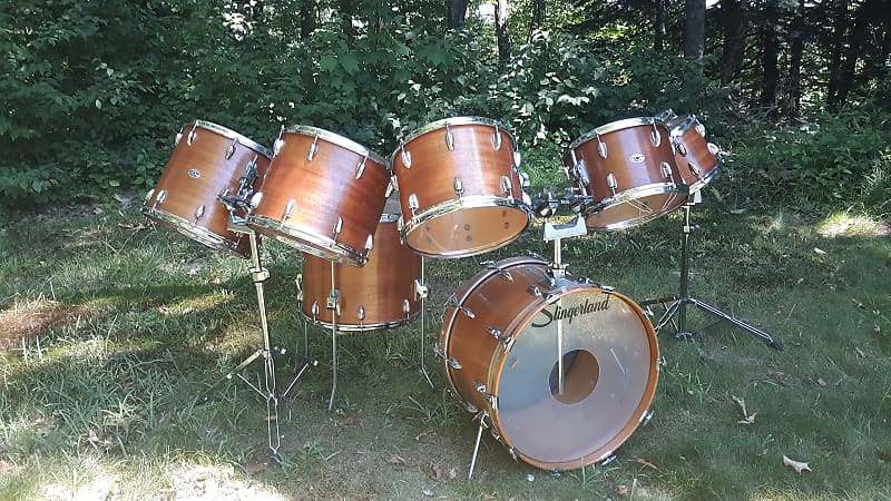 Slingerland XM90 kit 1983-88 Mahogany | Reverb