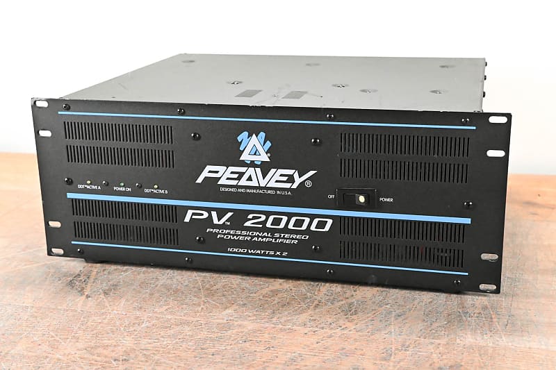 Peavey PV 2000 2-Channel Power Amplifier CG01E19 | Reverb