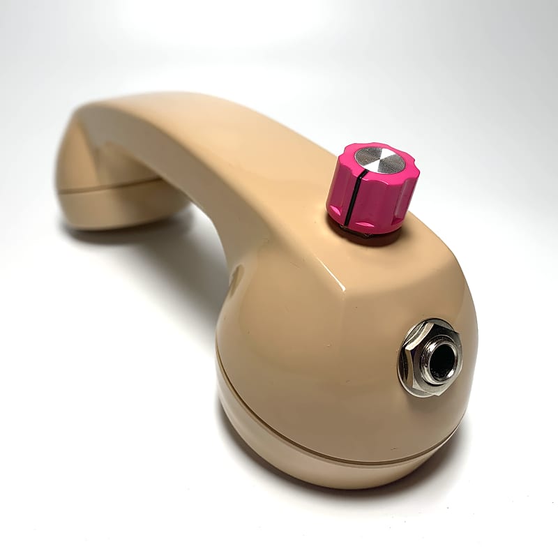 Vintage Telephone Microphone w/ Volume Knob & 1/4" Mono | Reverb