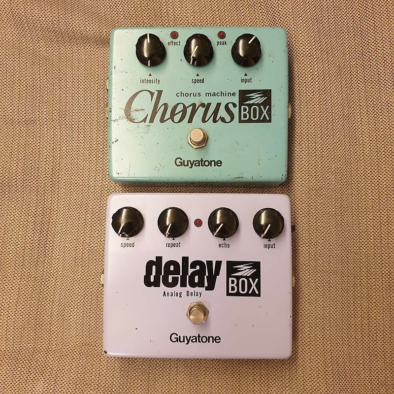 Guyatone Analog Delay / Chorus Machine 1980's Purple / | Reverb Canada