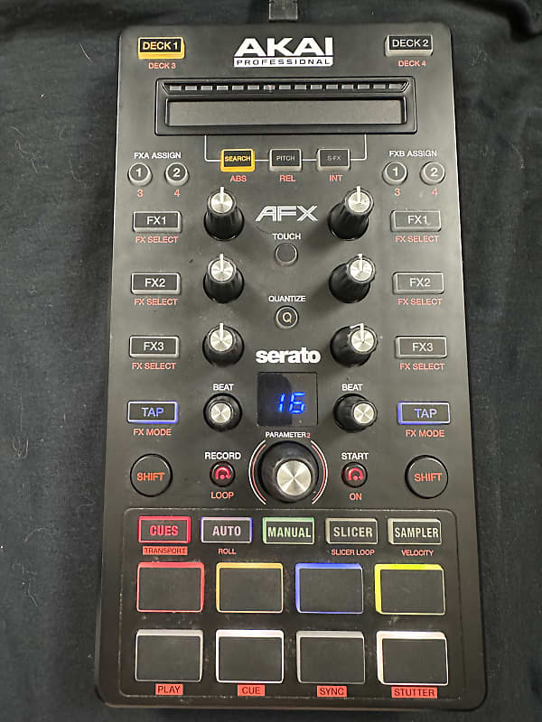 Akai AFX Serato FX Controller MIDI Map STEMS | Reverb