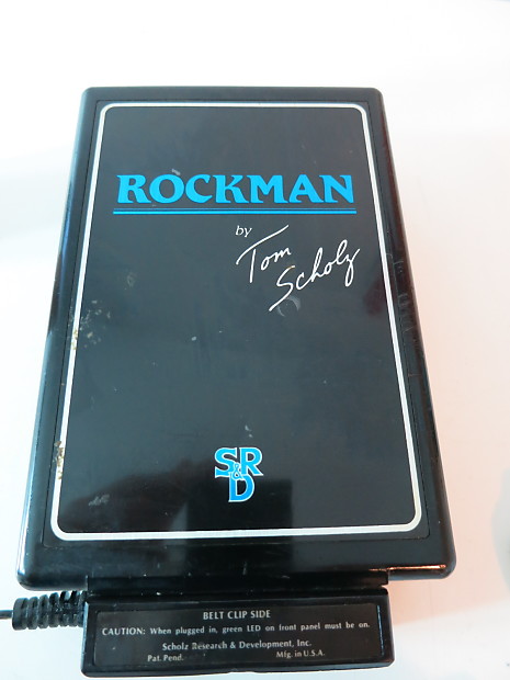 Rockman By Tom Scholz Model II With Power Supply Rare | Reverb