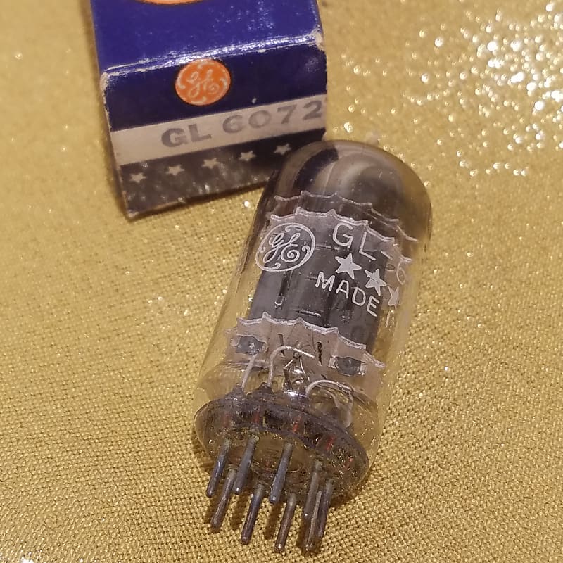 G.E ONE (1) GL-6072 mic dual triode tNOS AT1000 TESTED | Reverb UK