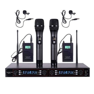 G-MARK G14S Wireless Microphone System 4-Channel UHF 4 | Reverb
