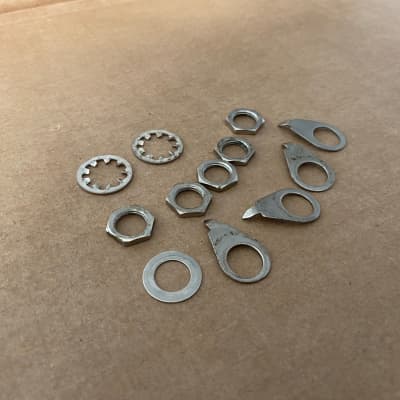 Gibson Vintage 1971 Les Paul Volume Tone Jack Pointers Washer | Reverb