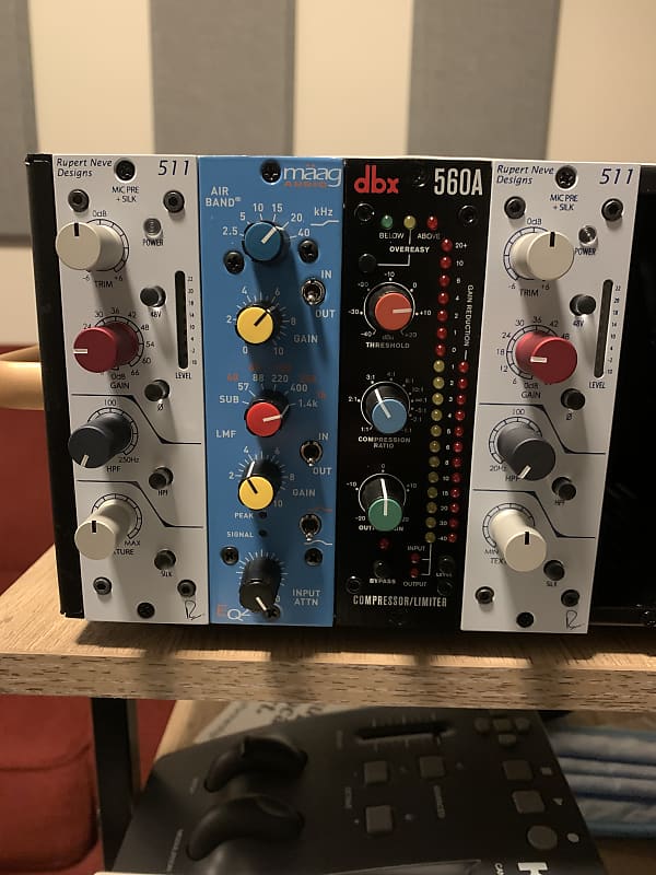 Rupert Neve Designs Portico 511 pair & Bento 6 Chassis | Reverb