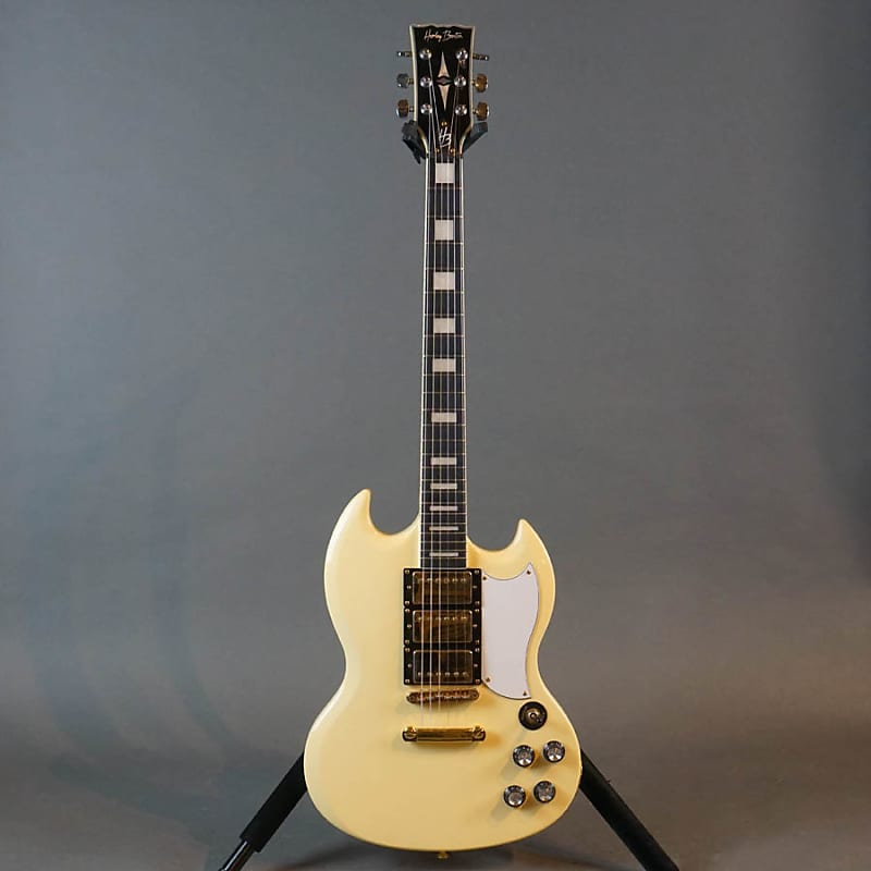 Harley Benton DC-600 VI, Vintage Ivory - Used | Reverb