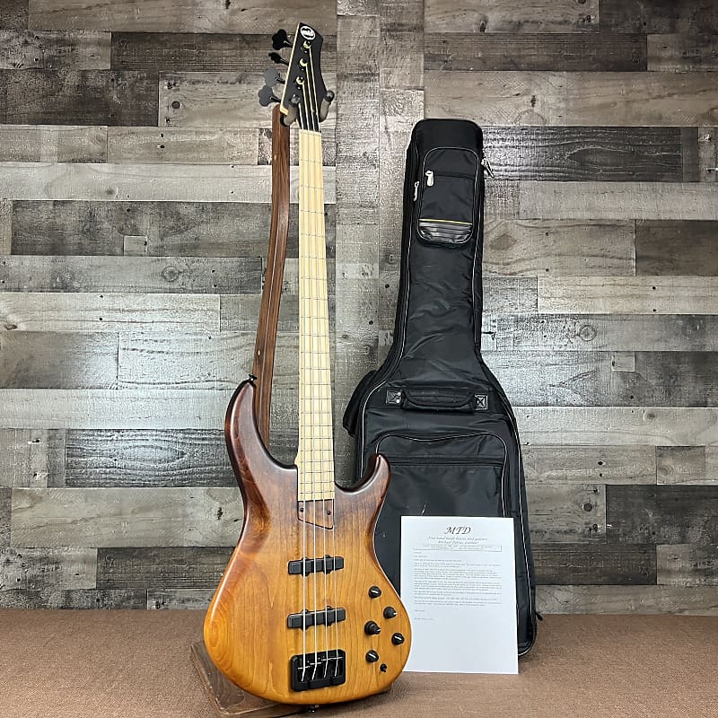 MTD JJ4 USA Bass - Mike Tobias - Dave Roe Collection w/ Pro | Reverb