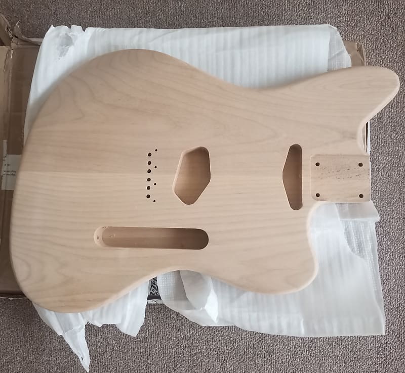 TeleMaster Jazzcaster Unfinished Alder Guitar Body | Reverb Australia