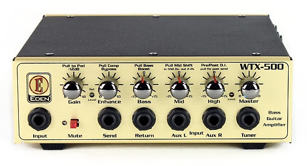 Eden WTX500 BASS AMP HEAD | Reverb