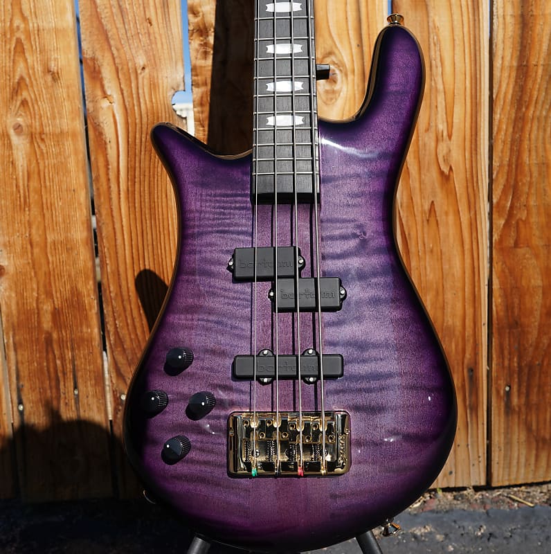 Spector Euro4LT - Violet Fade Gloss - EURO4LTVFGLH Left | Reverb