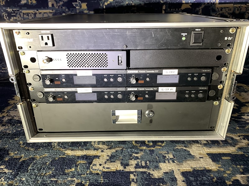 IEM Rack - Shure PSM 300 (x4) | Reverb