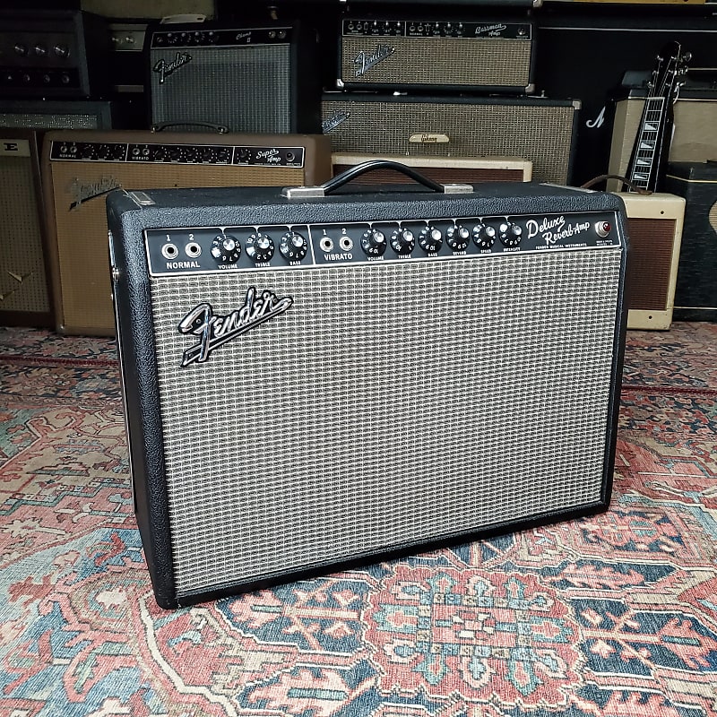 1966 Fender Deluxe Reverb 1X12" Blackface | Reverb