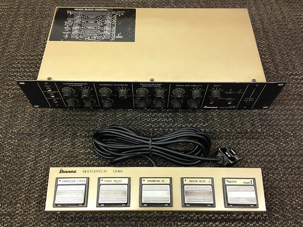 Ibanez UE405 Multi Effects Rack | Reverb