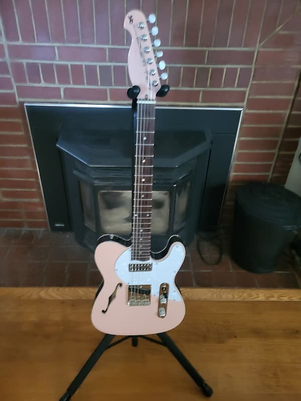 IdeLL Telecaster 2022 - Shell Pink/Blacl | Reverb