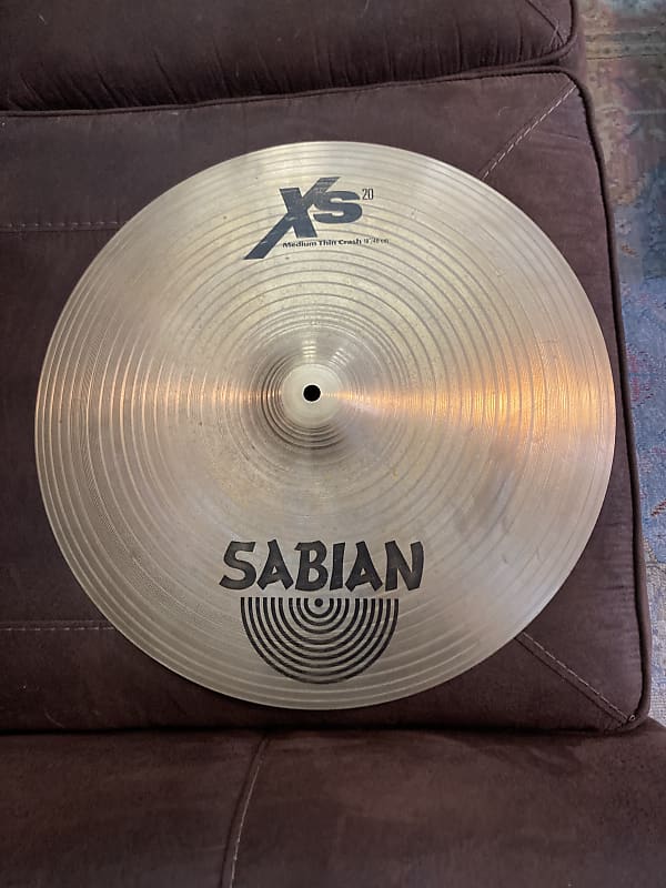 Sanian XS20 18” Medium Thin Crash, 1450 grams 1990s? B20 | Reverb