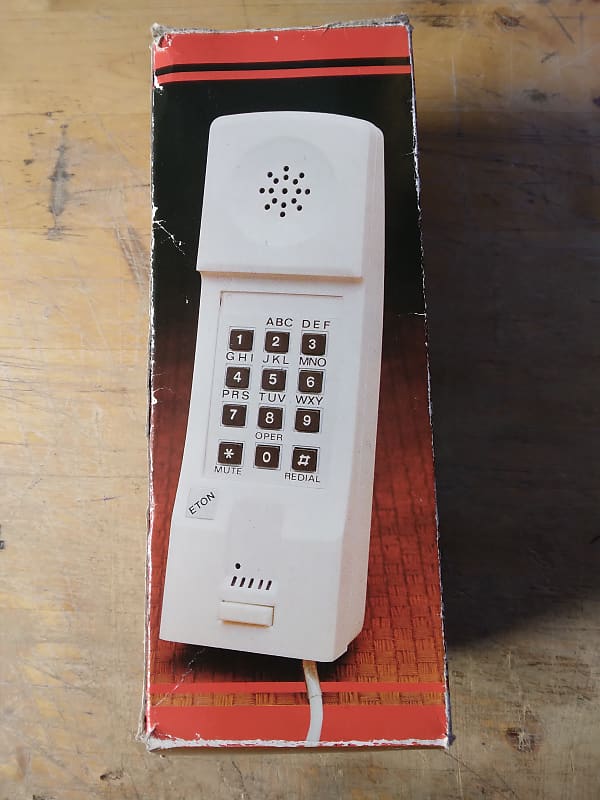 Unbranded Telephone 1980s - White | Reverb