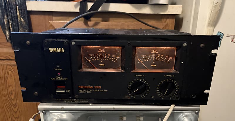 Yamaha Professional Power Amplifier P 2200 1976 | Reverb