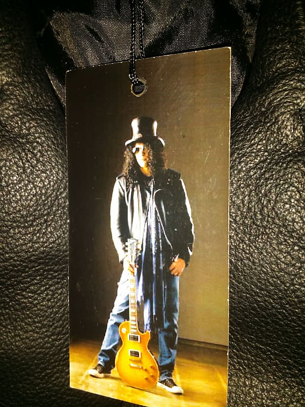 Gibson Custom Slash mc leather jacket 2008 Black | Reverb UK