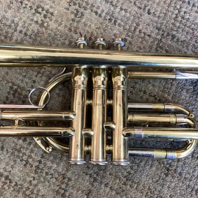 King Cleveland Superior Cornet with case and King 7K mp | Reverb