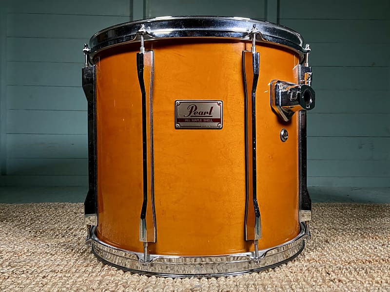 Pearl MLX 16" x 14" Tom in Liquid Amber - Early 1990's | Reverb Canada