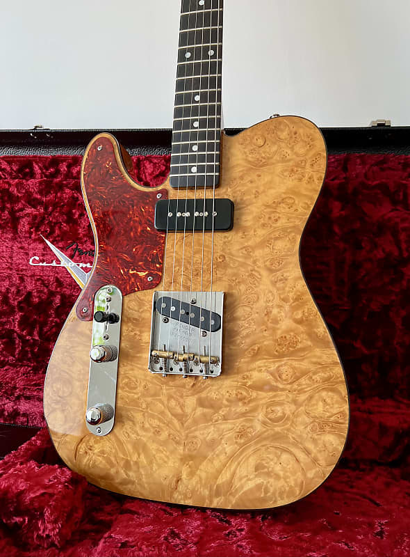 Fender Telecaster Custom Shop 2021 - Artisan Maple Burl NOS | Reverb