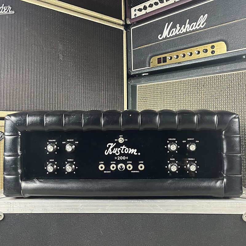 Kustom K200B-1 Vintage 1970s Tuck And Roll Guitar / Bass | Reverb