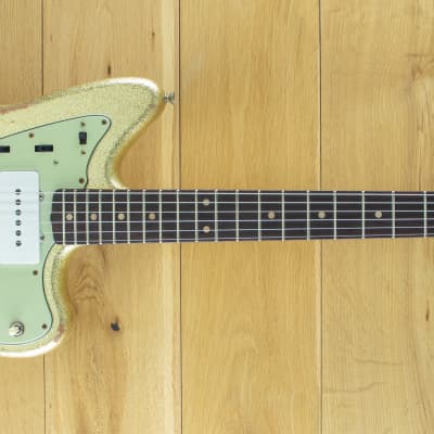 Fender Custom Shop 60 Jazzmaster Relic Gold Sparkle R133050 | Reverb