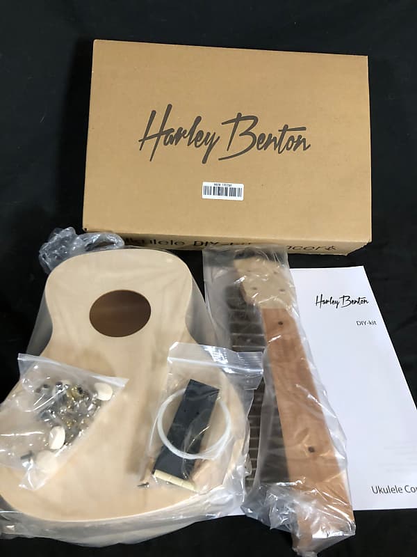 Harley Benton Concert Ukulele Kit - DIY Complete Build | Reverb