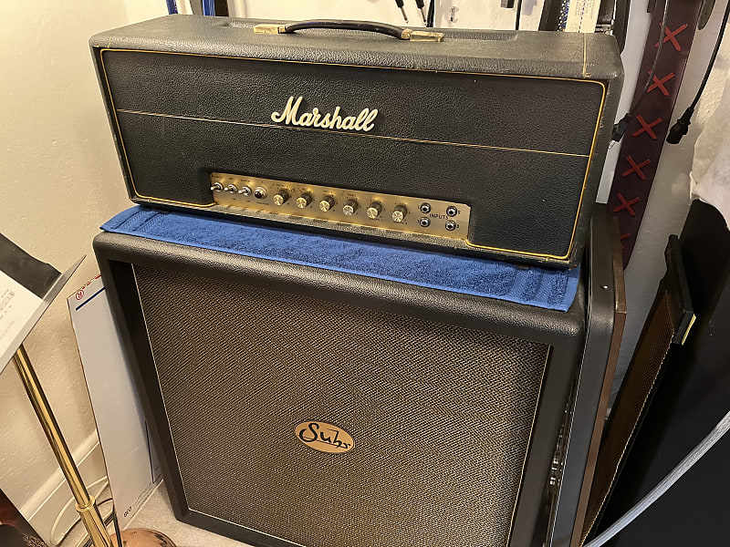 1968 Marshall Super Lead 100W Serial#: 12382 | Reverb