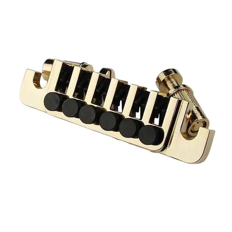 Gold Vintage Guitar TP-6 Tailpiece Bridge | Reverb