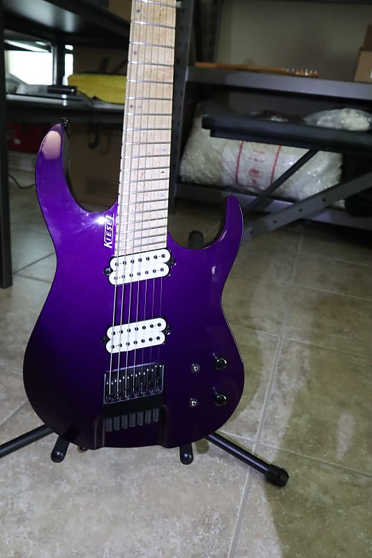 Kiesel Chris Letchford 7 CL7 Grape Jelly Metallic | Reverb