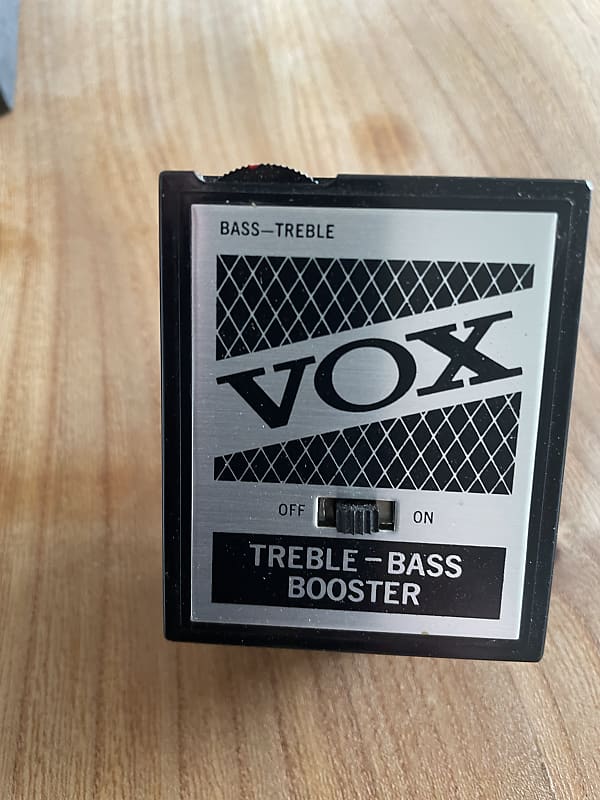 Vintage rare late 60s Vox V8401 Treble Bass Booster plug in | Reverb
