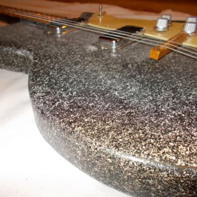 1958 Kay K4144 Sizzler *Gray / White Spatter* Rare | Reverb