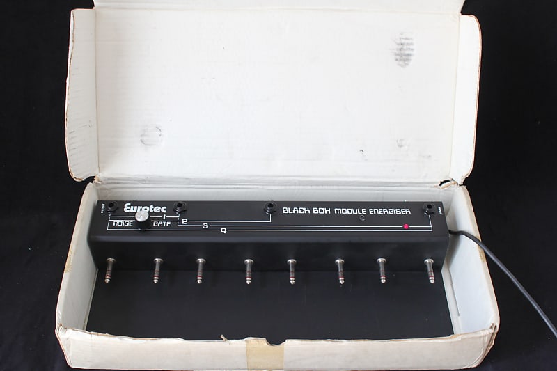 Eurotec Black box Energiser. Re-capped. With box | Reverb