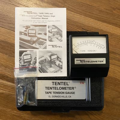 Tentel Tape Tension Gauge for Reel to Reel Tape Decks. | Reverb
